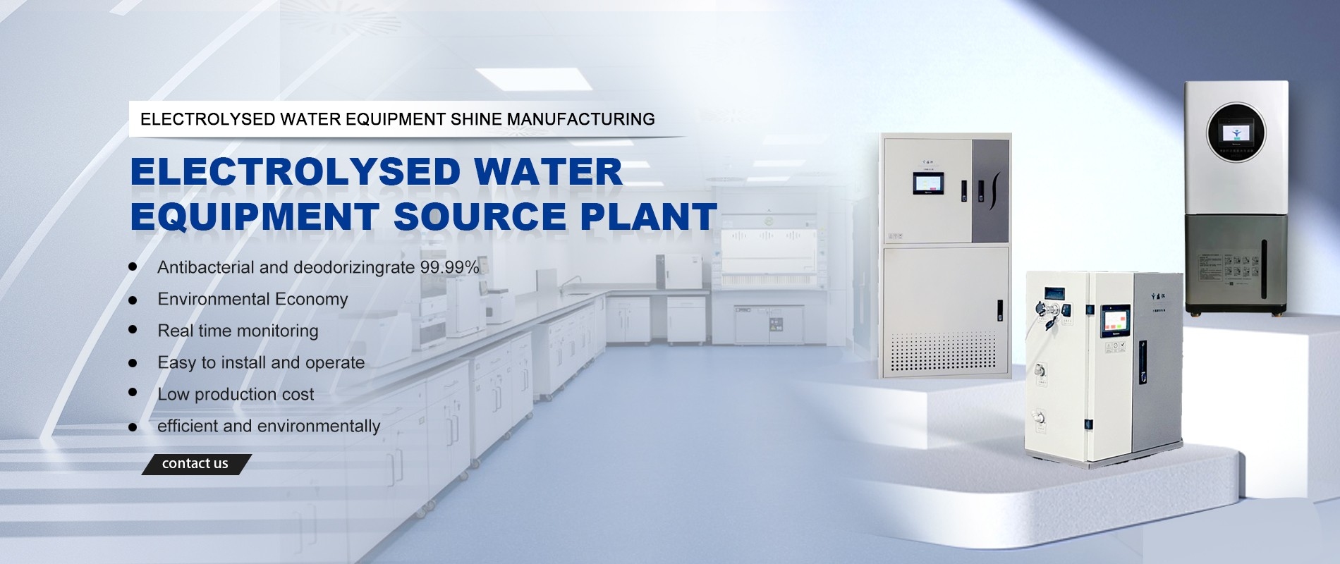 Hypochlorous Acid Generator | Supplier & Manufacturer | Shine